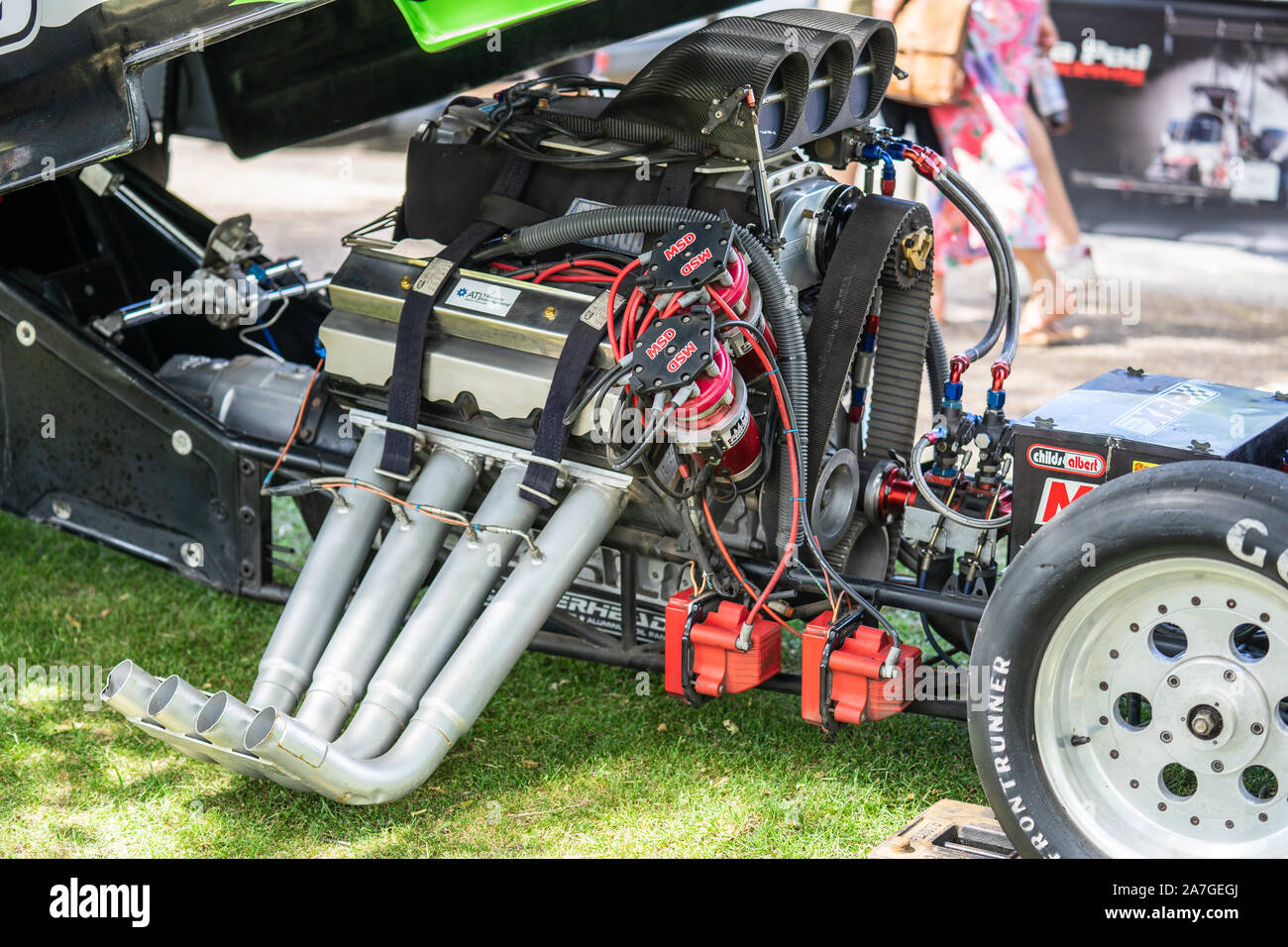 Car hood air scoops hi-res stock photography and images - Alamy