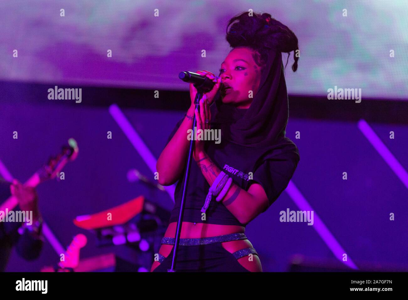 November 1, 2019, Las Vegas, Nevada, U.S: Singer SUMMER WALKER during ...