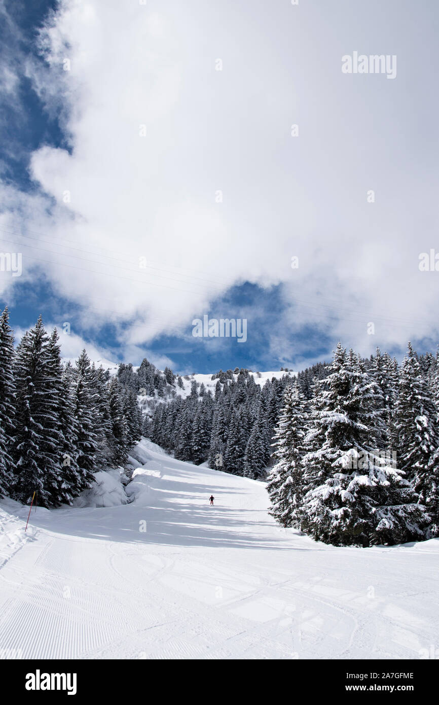 Meribel france hi-res stock photography and images - Alamy