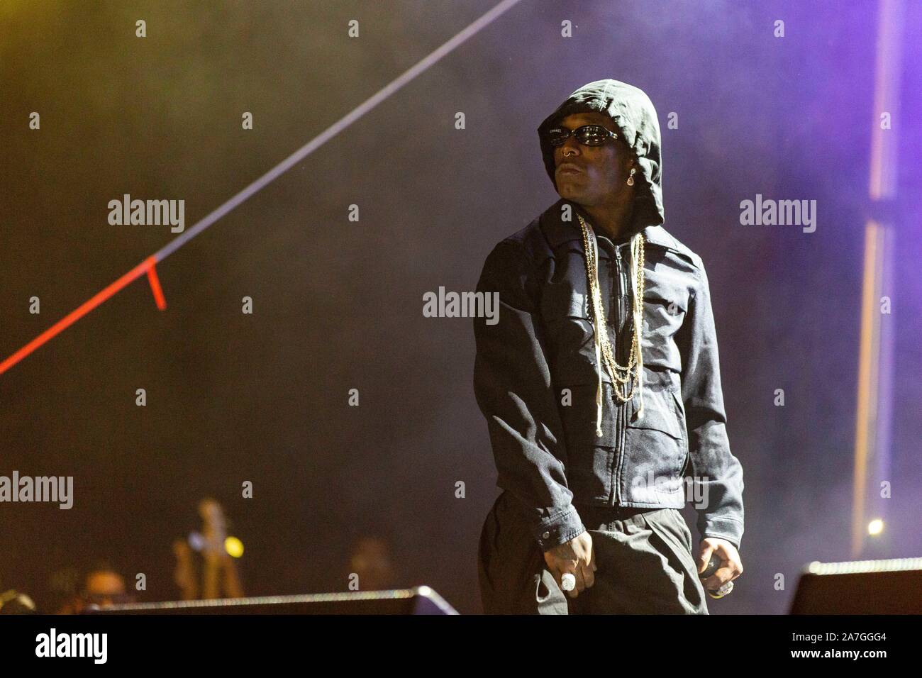 November 1, 2019, Las Vegas, Nevada, U.S: Rapper LIL UZI VERT (SYMERE ...