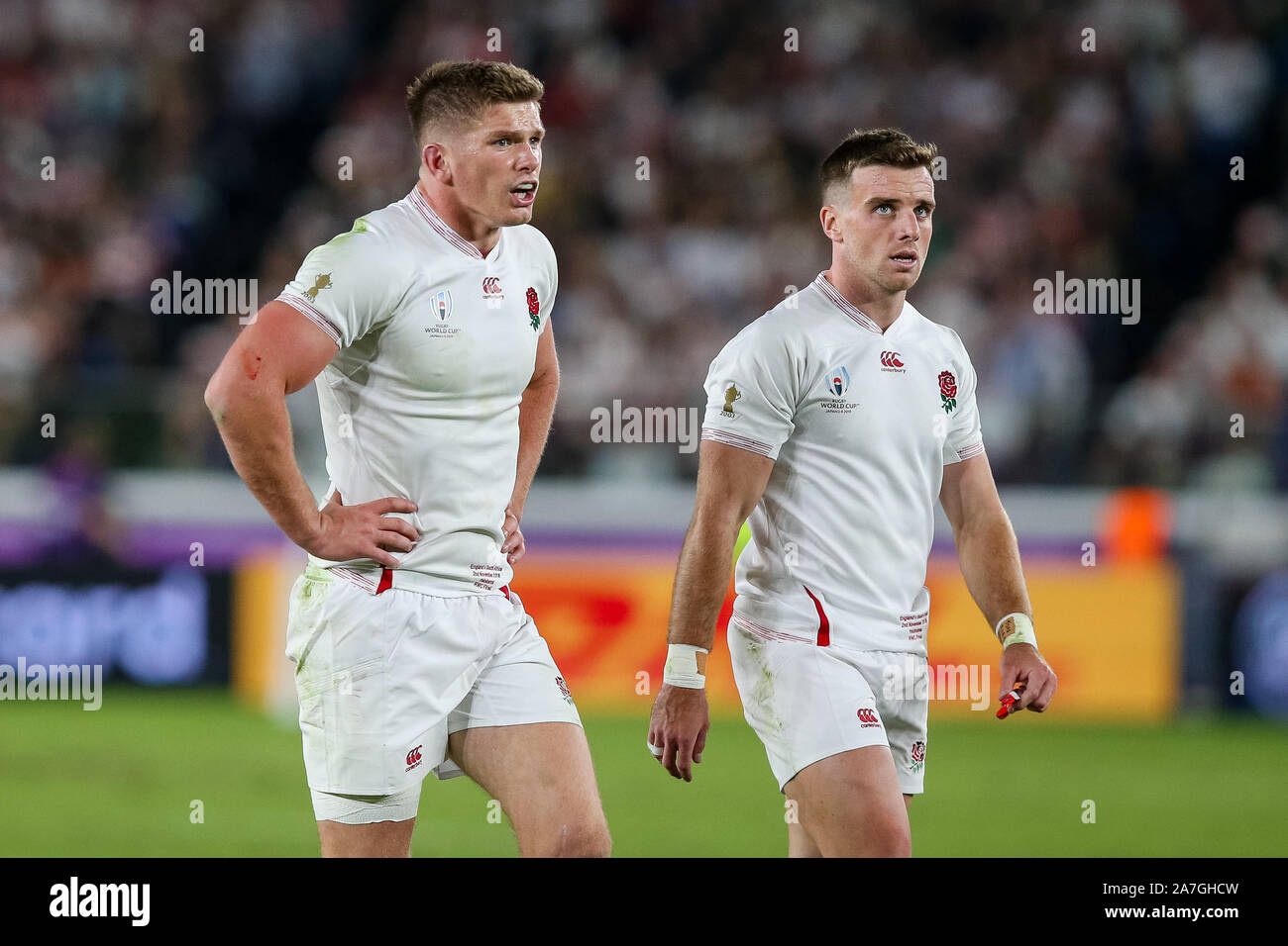 George ford and owen farrell hi-res stock photography and images - Alamy