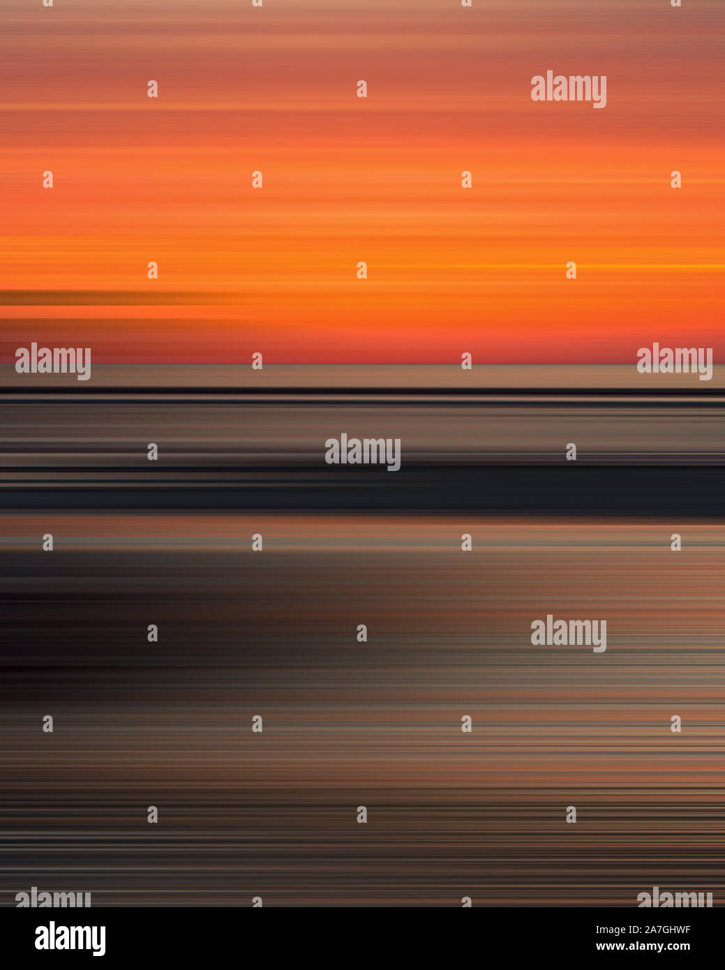The colors of the sunset in my way of art Stock Photo - Alamy