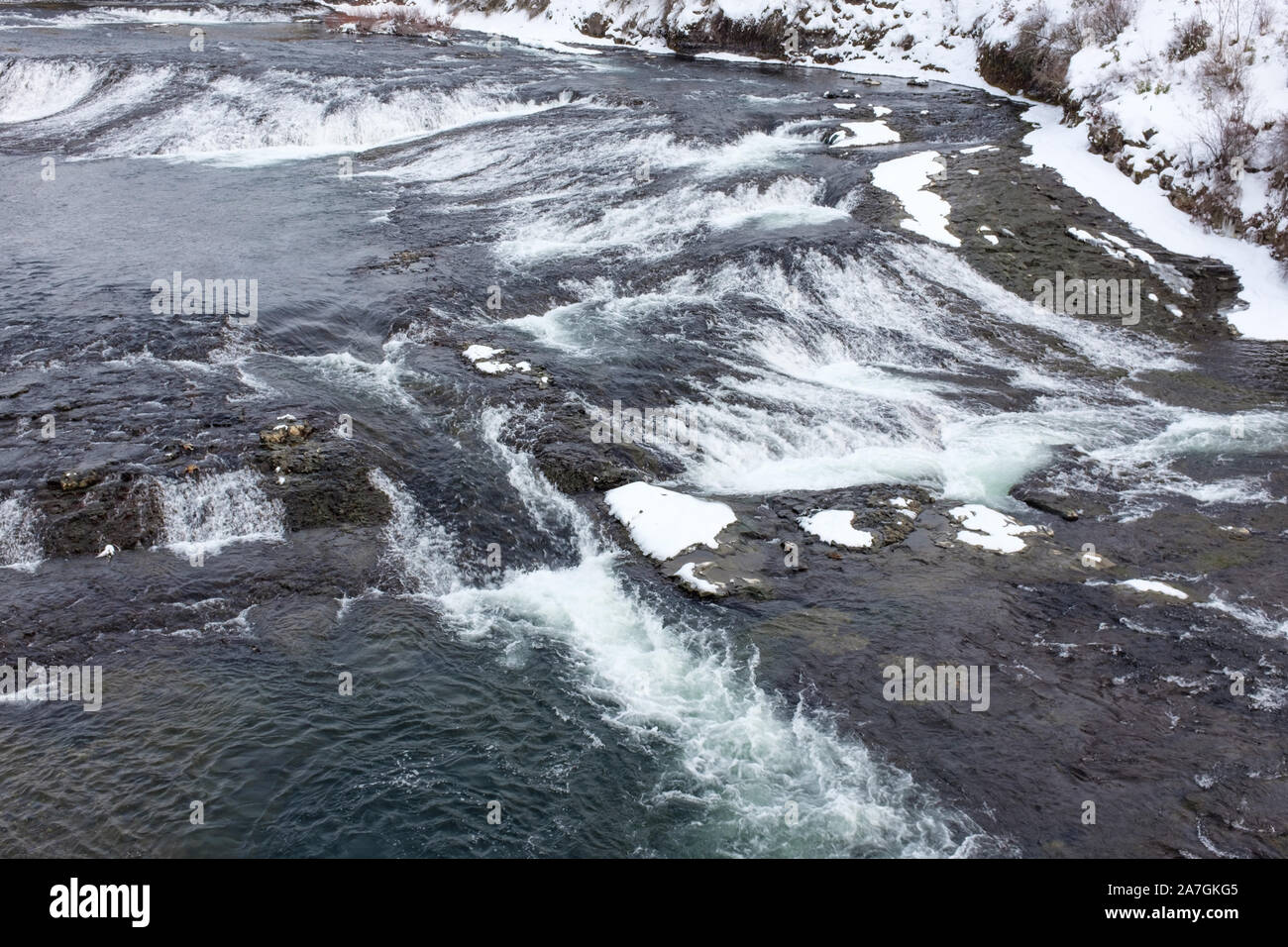 Spokane waterfall hi-res stock photography and images - Alamy