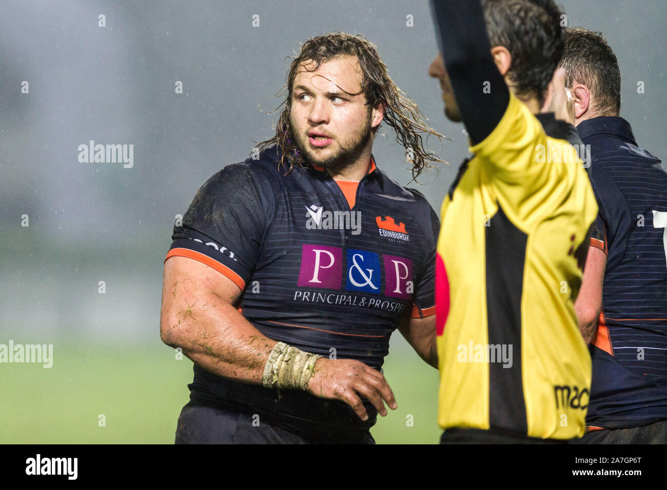 Edinburgh rugby players hi-res stock photography and images - Alamy