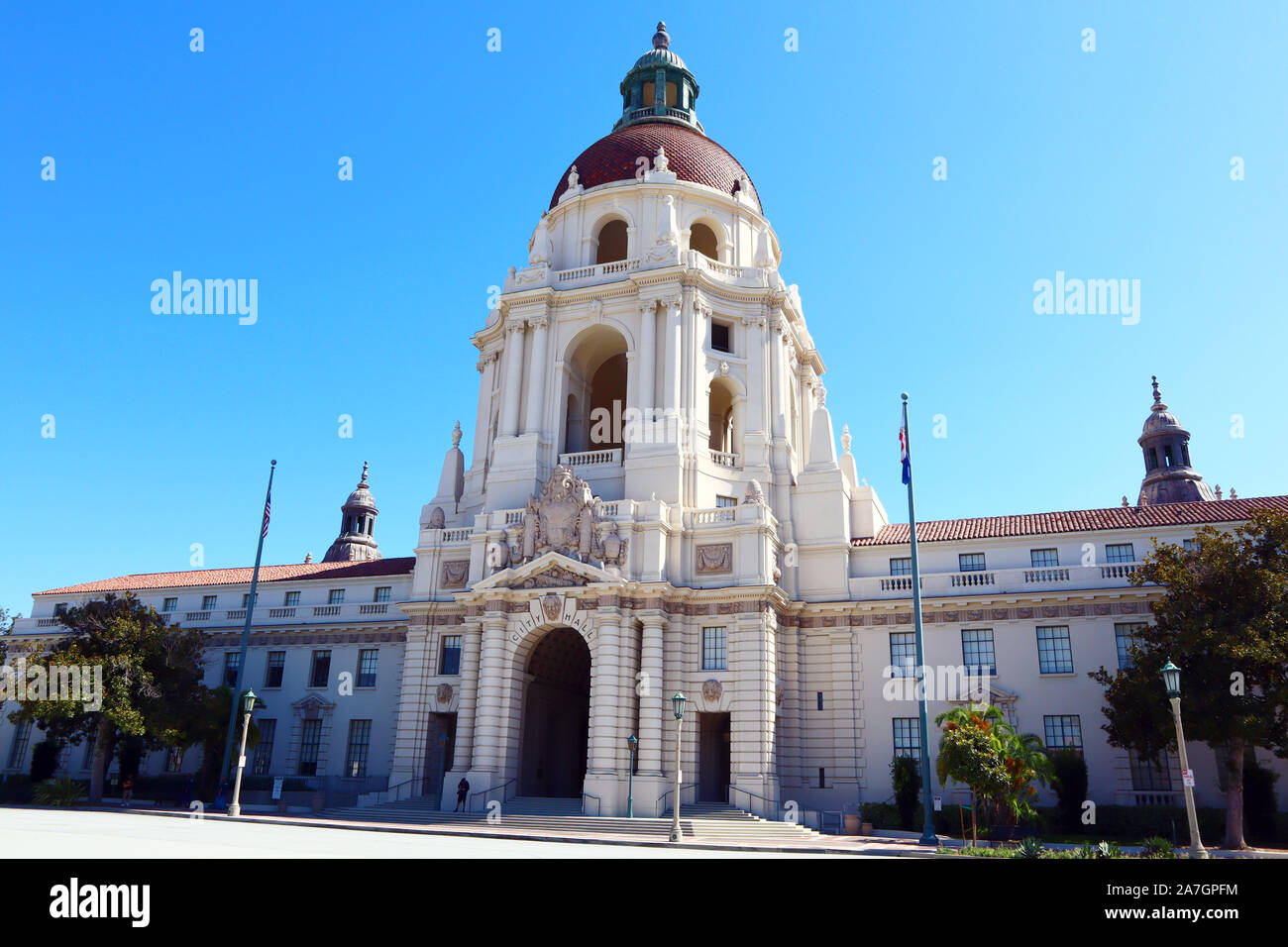 Pasadena City Hall in Los Angeles County, California Stock Photo - Alamy