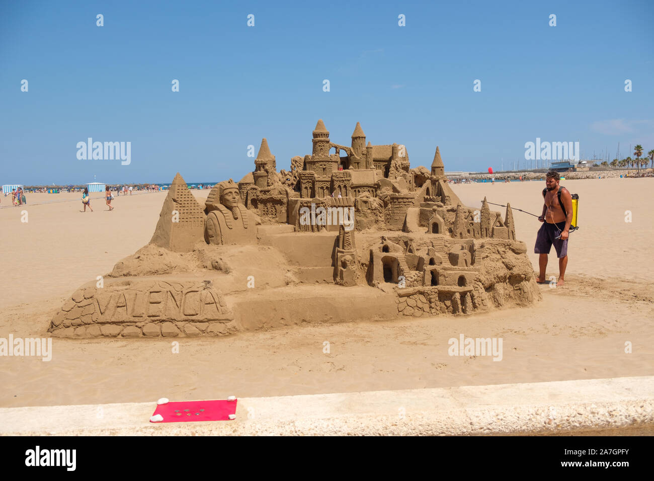 Spain sand castle hi-res stock photography and images - Alamy