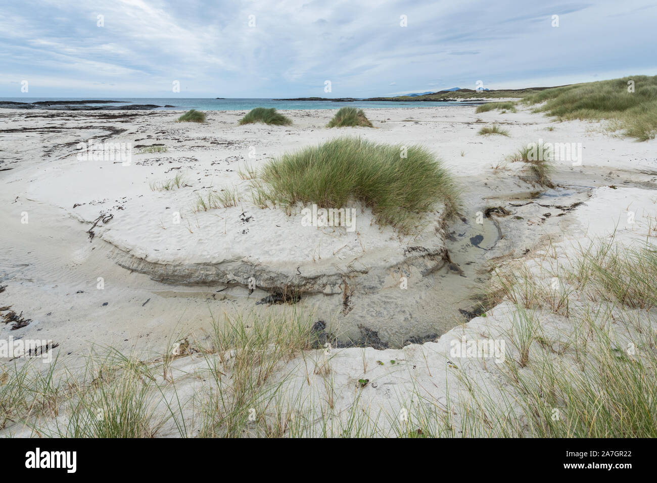 Sandy beach at Sanna Bay, Ardnamurchan peninsula, Scotland Stock Photo ...