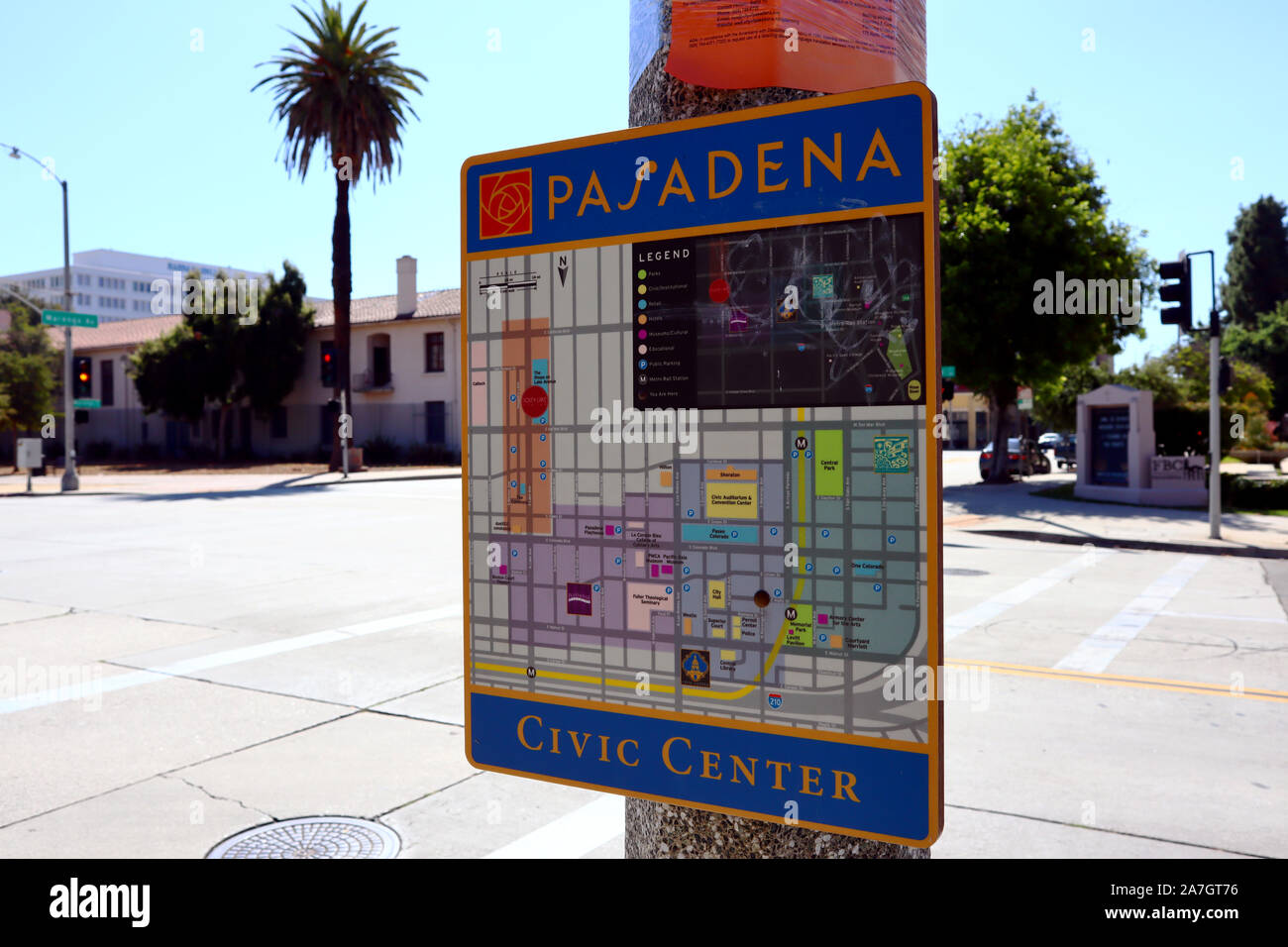 Map of los angeles county hi-res stock photography and images - Alamy