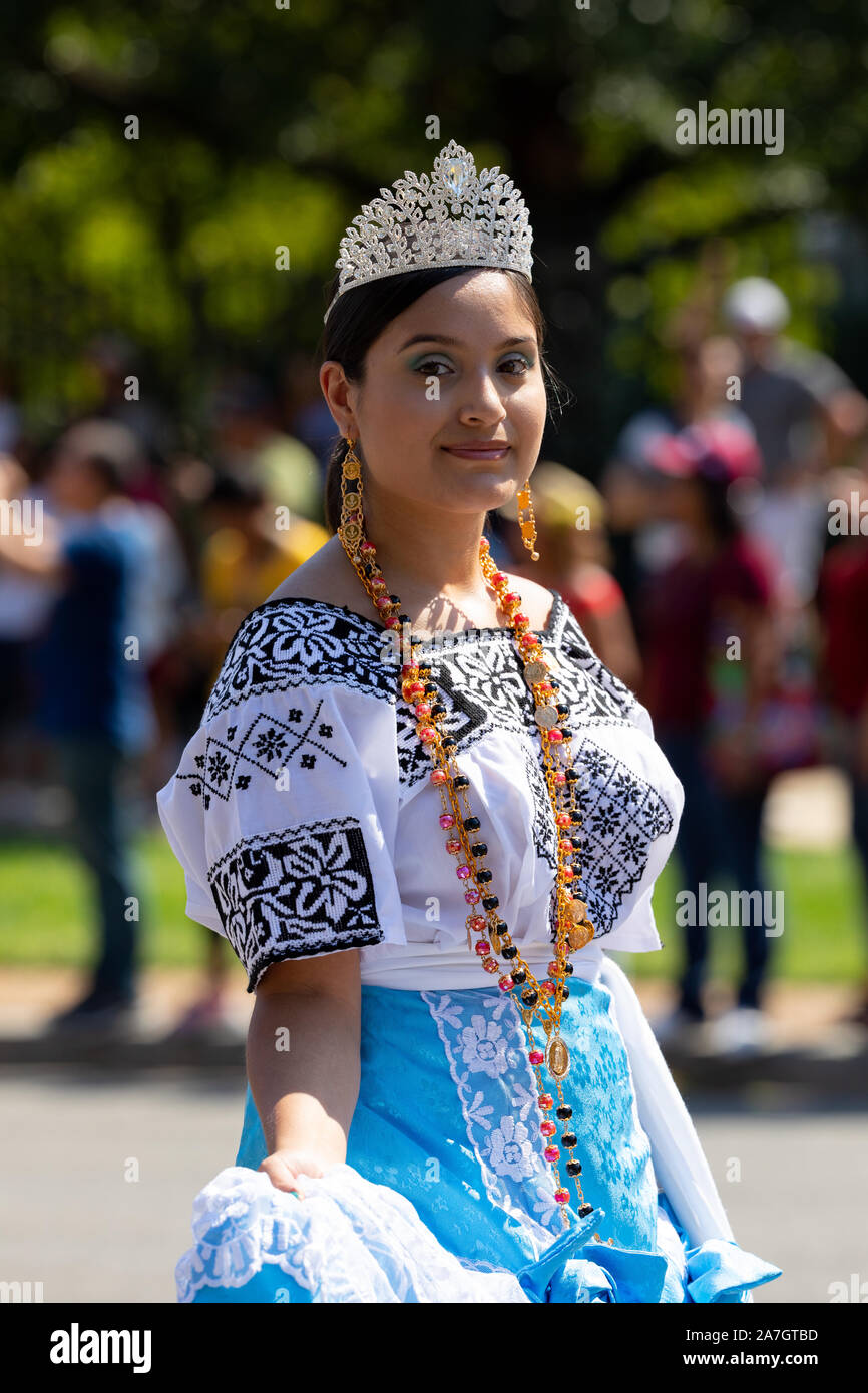 Washington DC, USA - September 21, 2019: The Fiesta DC, Mexican Beauty ...