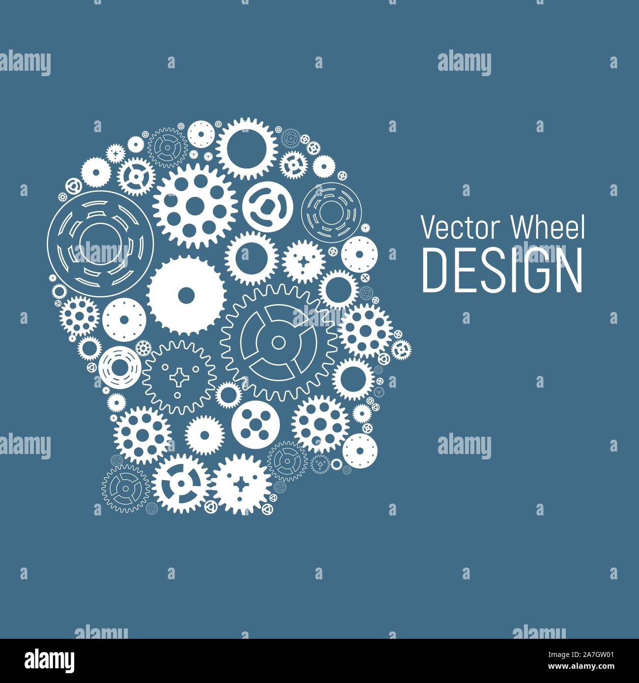 Abstract Wheel Design Background. Vector Illustration Stock Vector ...