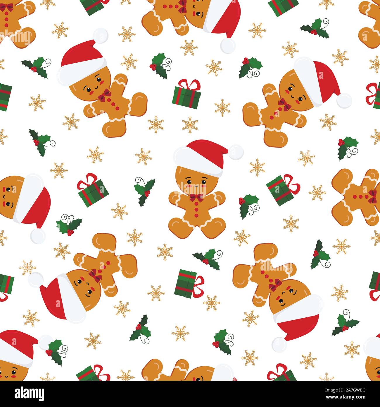 The gingerbread men Stock Vector Images - Alamy