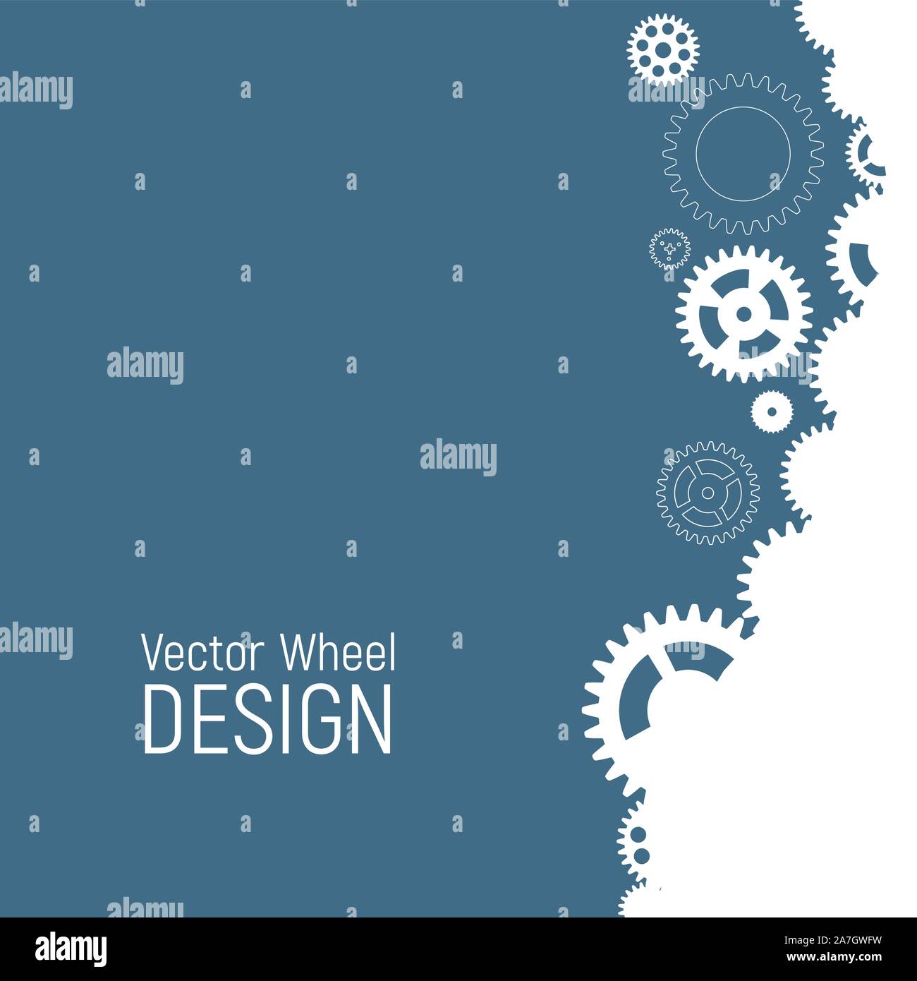 Abstract Wheel Design Background. Vector Illustration Stock Vector ...