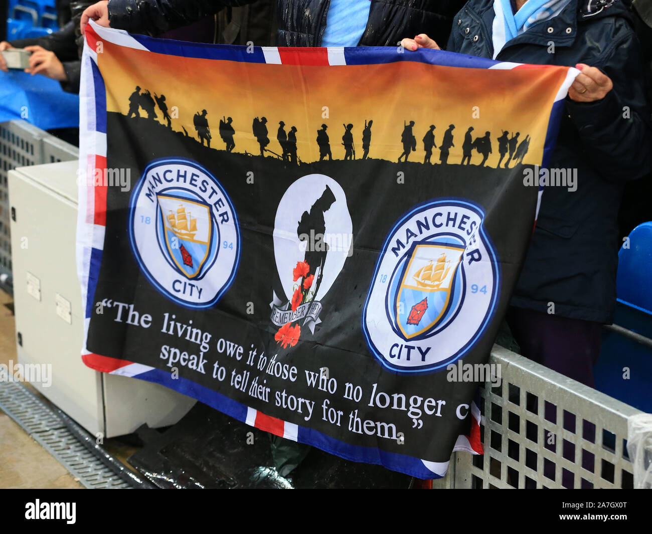 Southampton manchester city banner hi-res stock photography and images ...