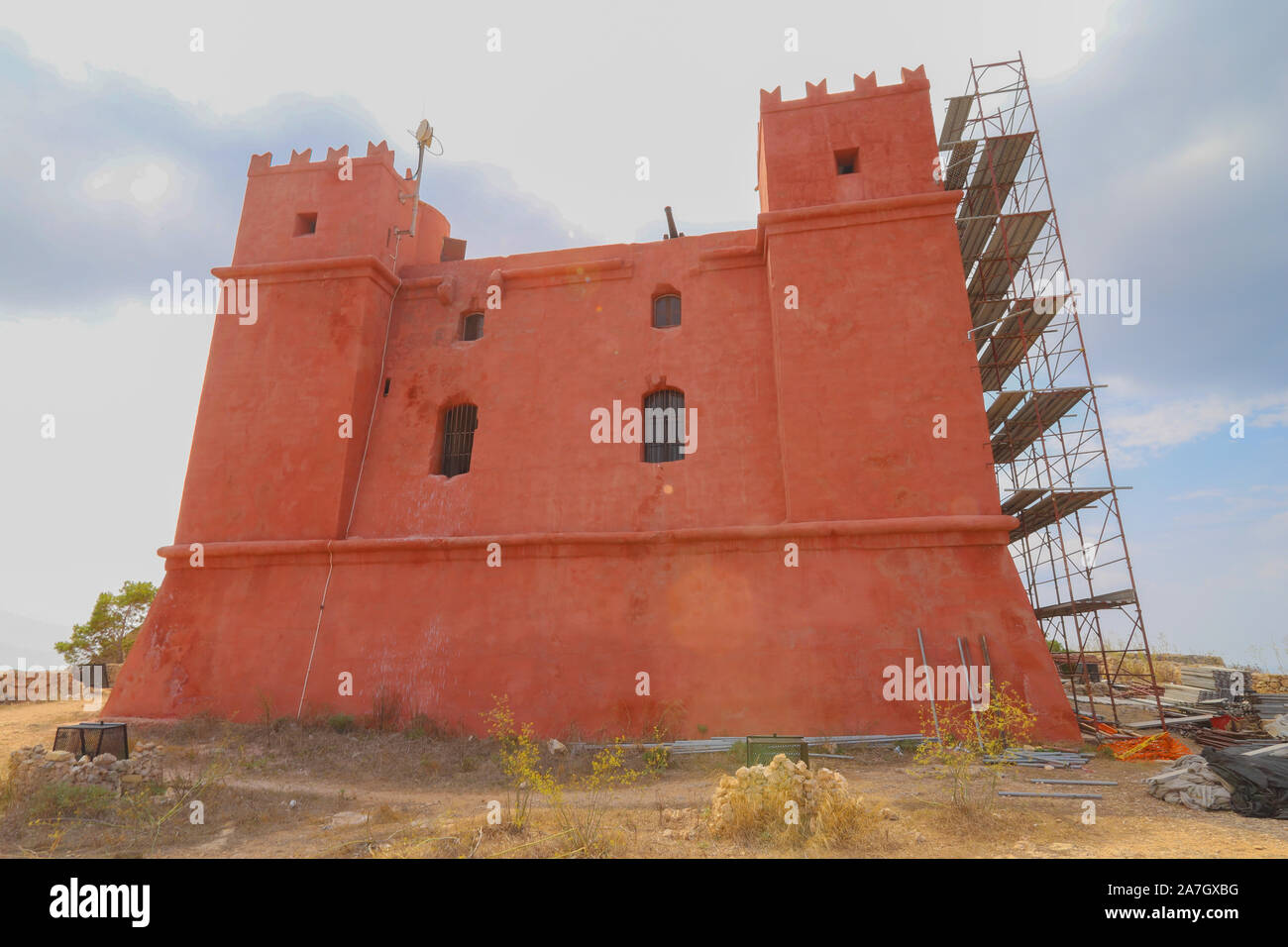 Malta castle hi-res stock photography and images - Alamy