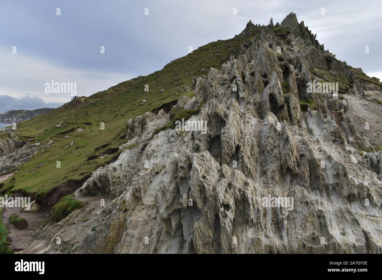 Morte Point, Woolacombe, Devon, UK Stock Photo - Alamy