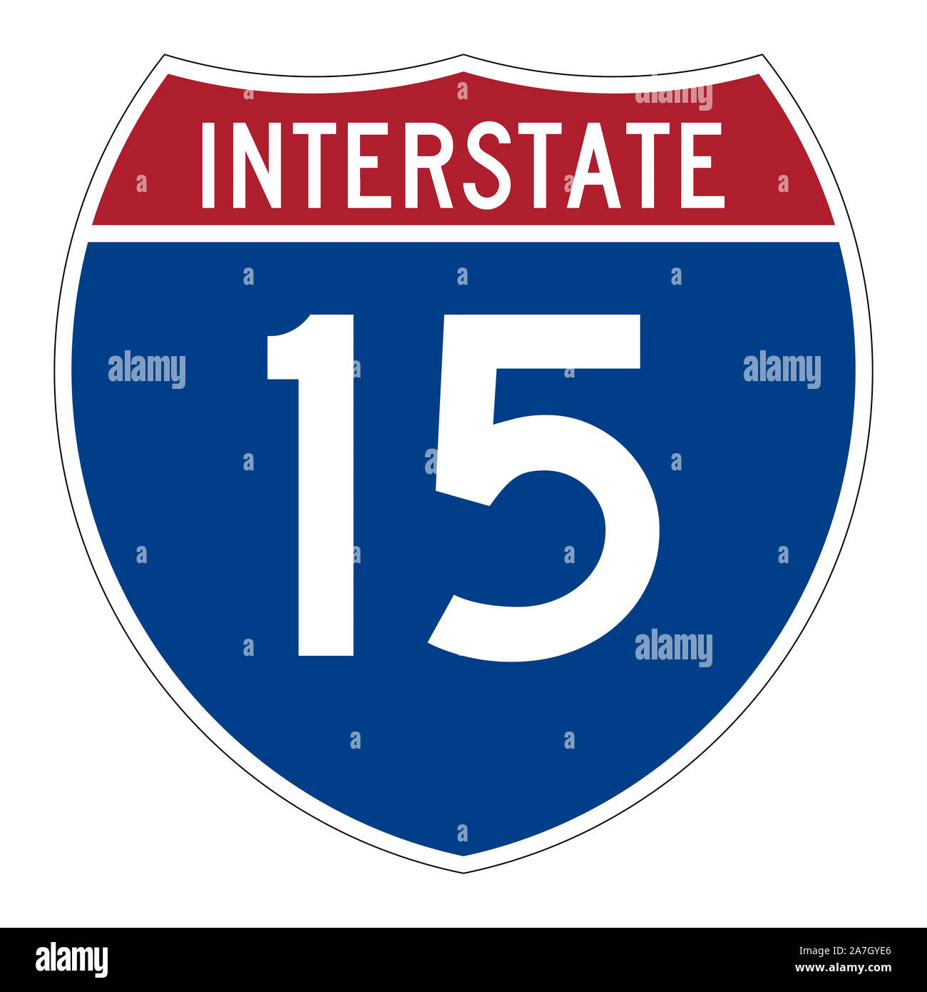 Us Route 15 Sign High Resolution Stock Photography and Images - Alamy
