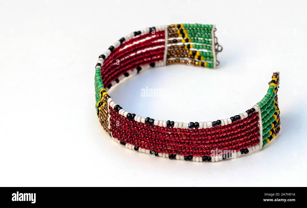Maasai warrior bracelet hi-res stock photography and images - Alamy