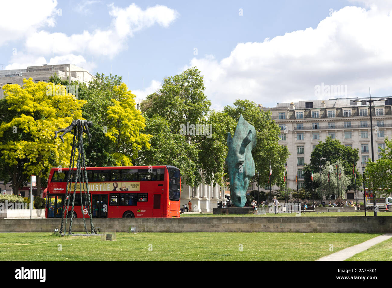 Flying man taking off from marble arch hi-res stock photography and ...