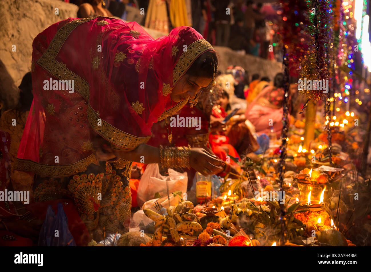 Chhath puja india hi-res stock photography and images - Alamy
