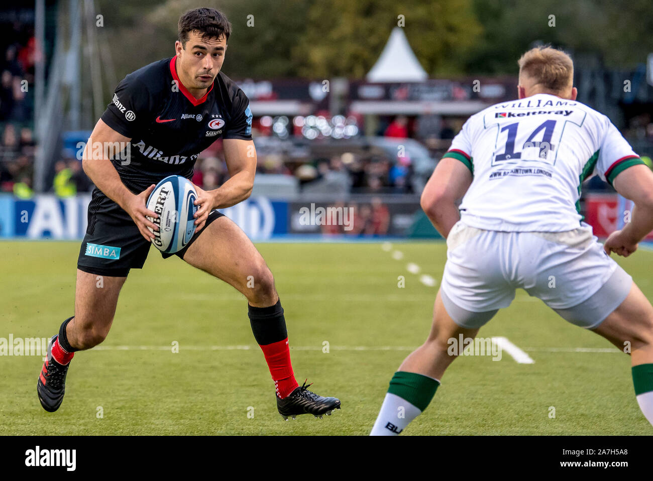 Gallagher premiership ball hi-res stock photography and images - Alamy