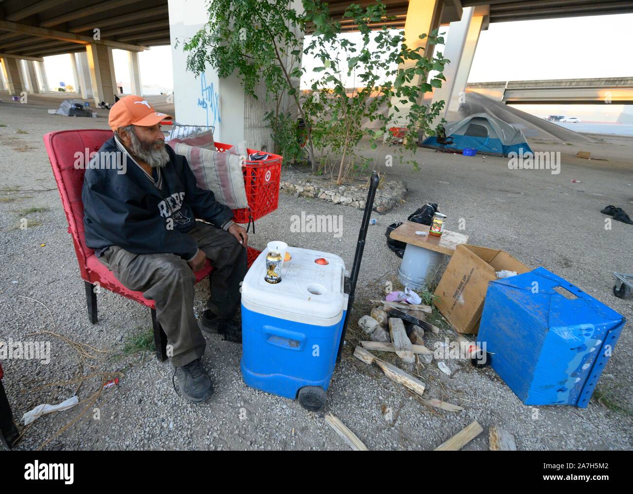 Austin homeless problem hi-res stock photography and images - Alamy