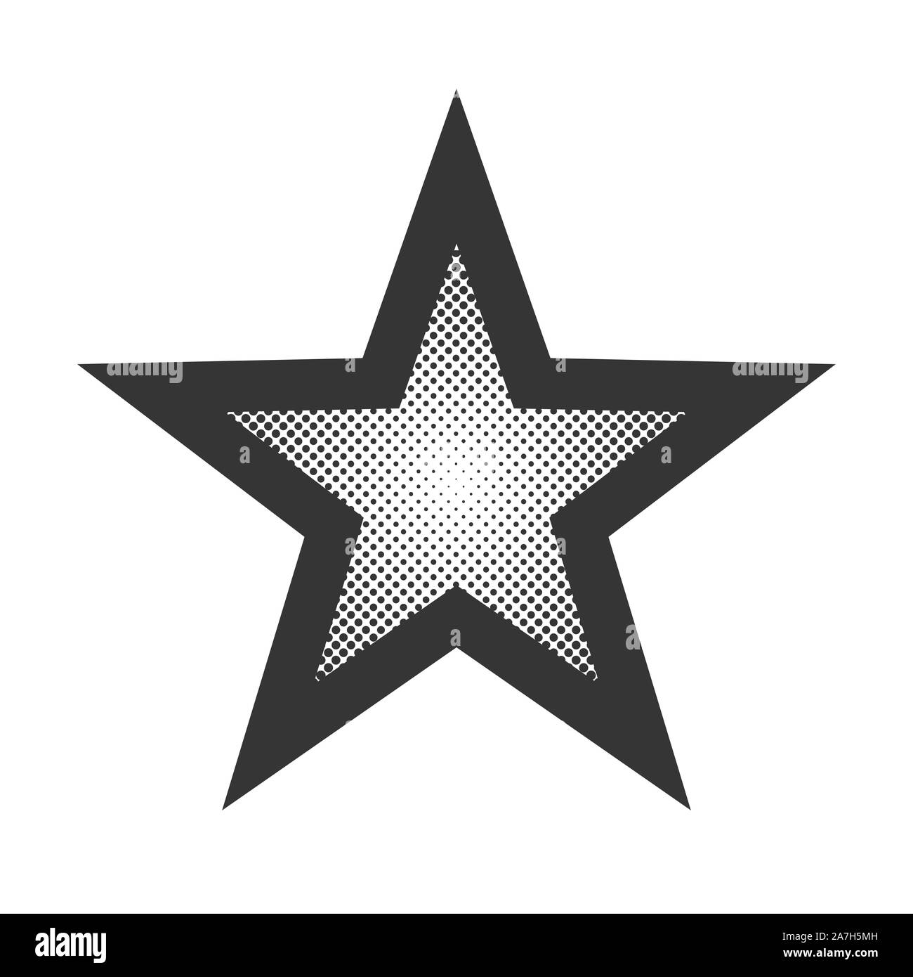 Black Star Outline