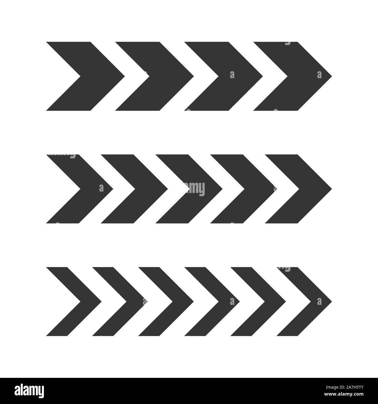 Set of arrows - vector. Arrow icon isolated. Black vector arrows to ... Set of arrows - vector. Arrow icon isolated. Black vector arrows to ...