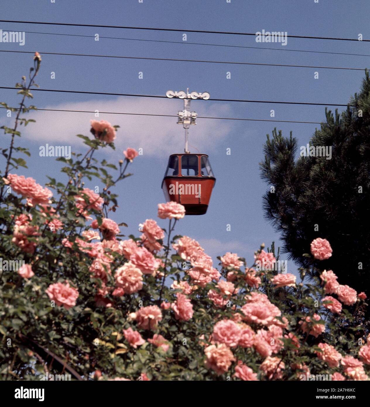 Teleferico cable car madrid hi-res stock photography and images - Alamy