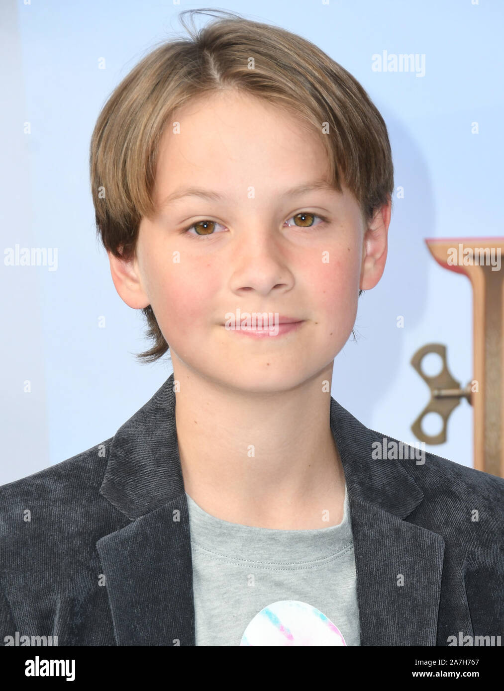 02 November 2019 - Westwood, California - Finn Carr. Netflix's "Klaus ...