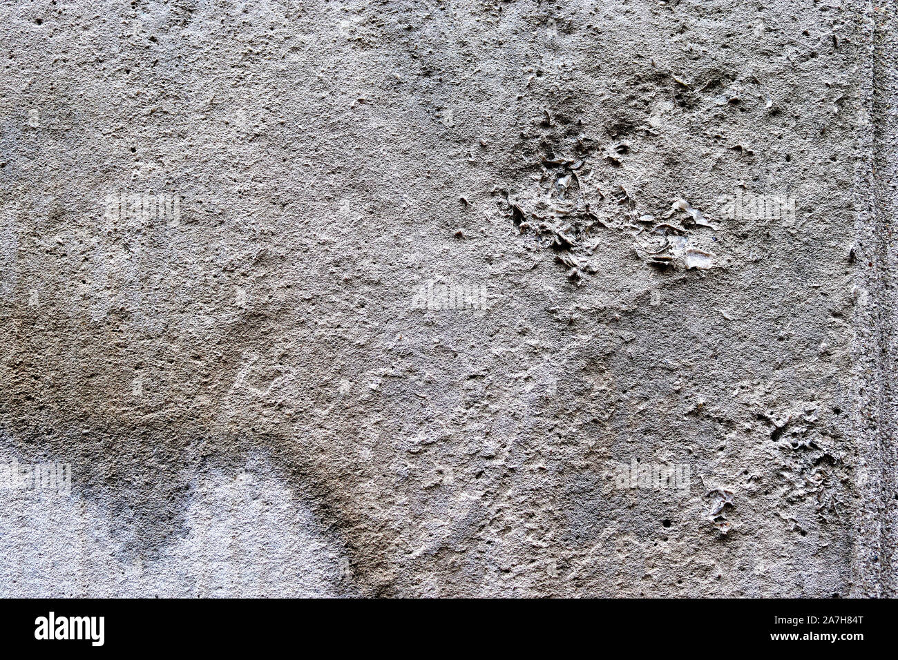 Detailed close up view on concrete floor and pavement textures with ...