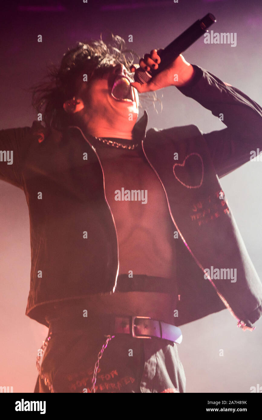 English singer, songwriter and musician Yungblud, real name Dominic ...