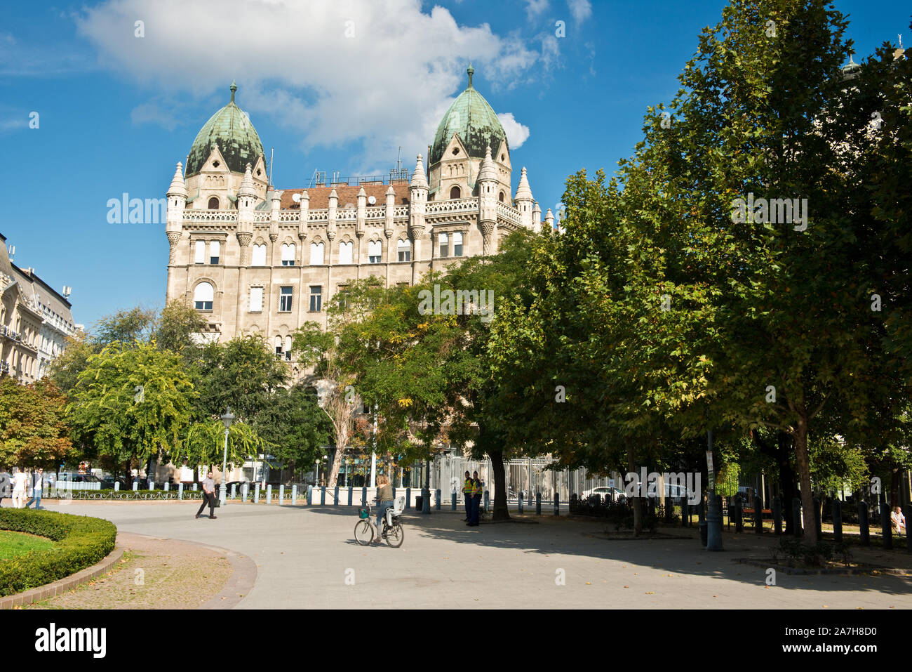 Freedom Square (Szabadság tér). Pest, Budapest Stock Photo - Alamy