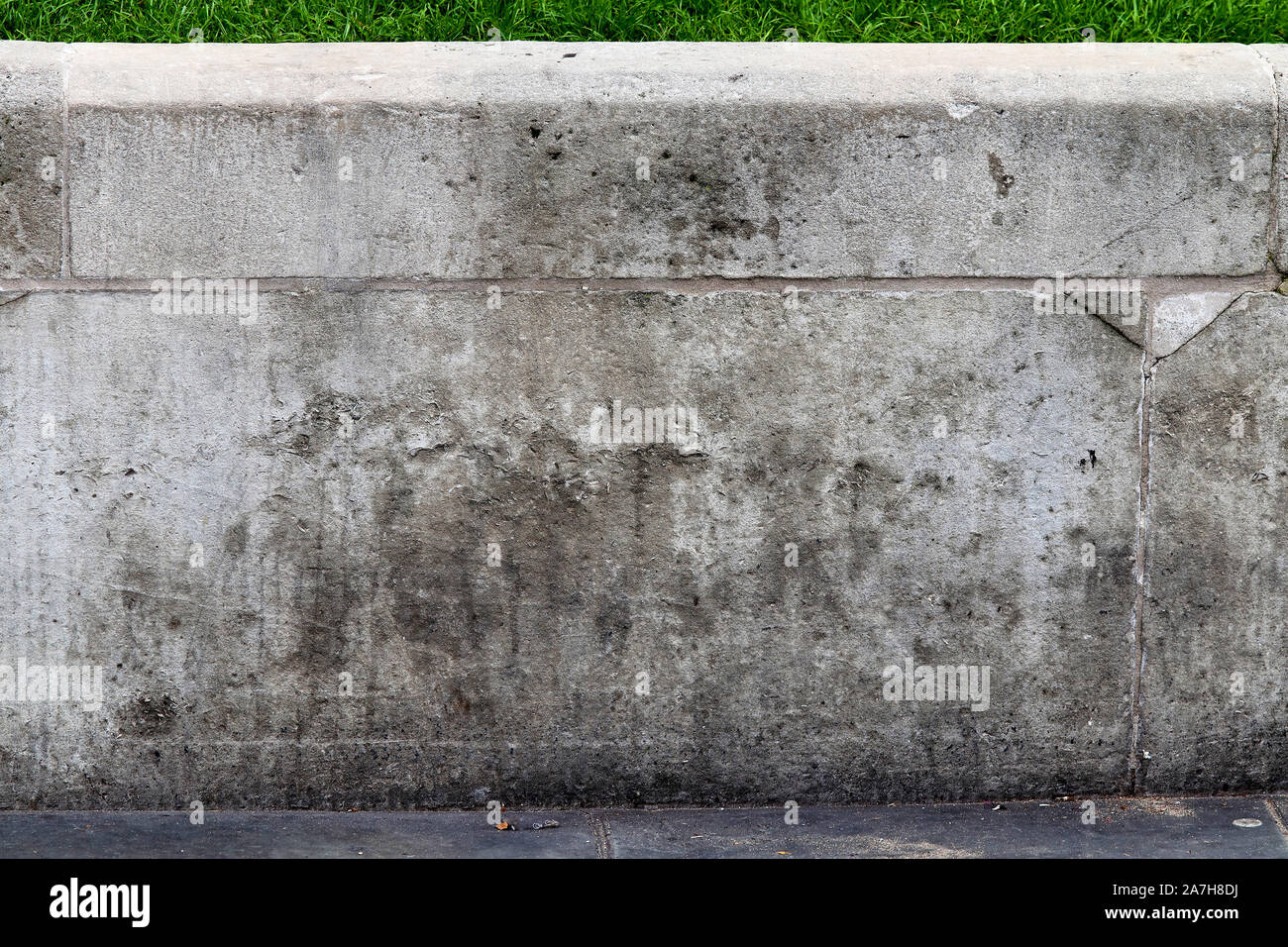 Detailed close up view on concrete floor and pavement textures with ...