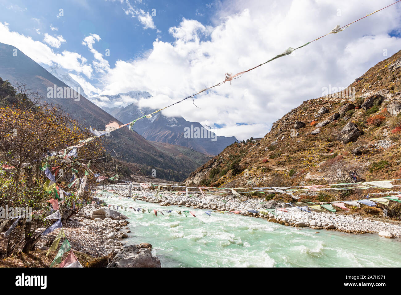 Ama Dablam Mountain. Trekking Everest Base Camp. Nepal. Asia Stock ...