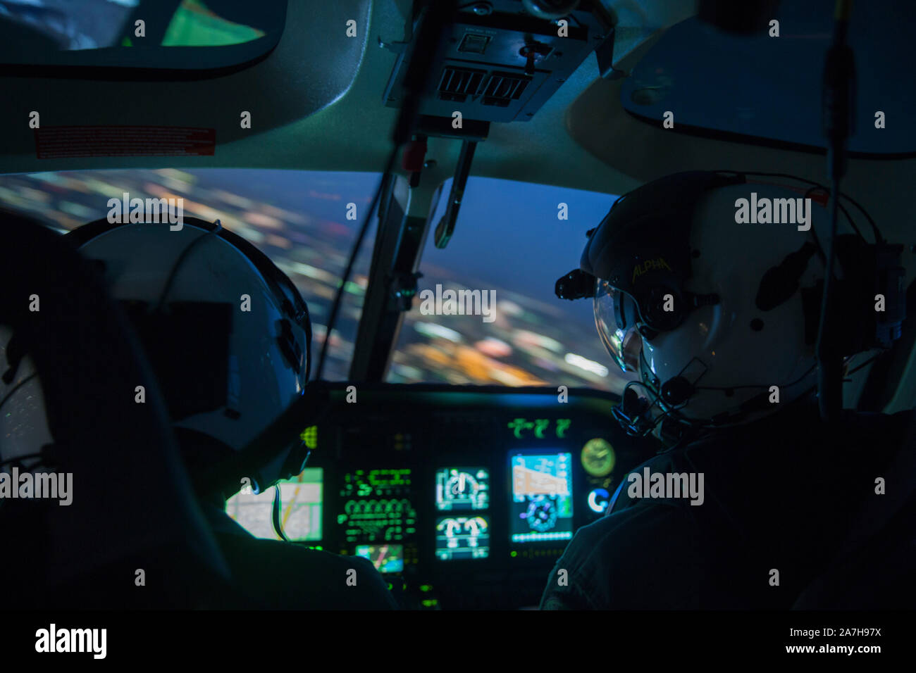 The San Diego Police Department (SDPD) perform a routine helicopter ...