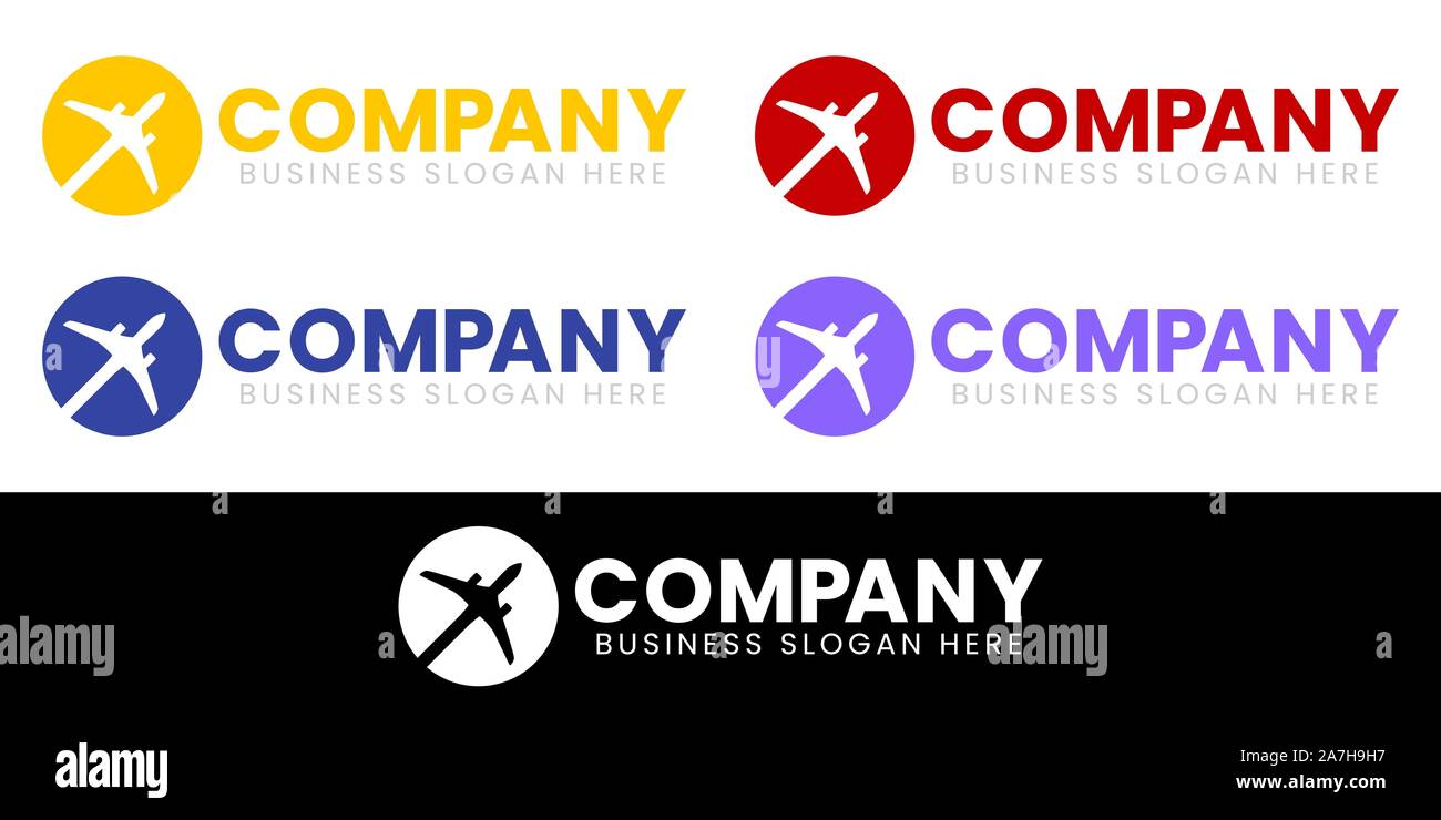 World travel agency logo hi-res stock photography and images - Alamy