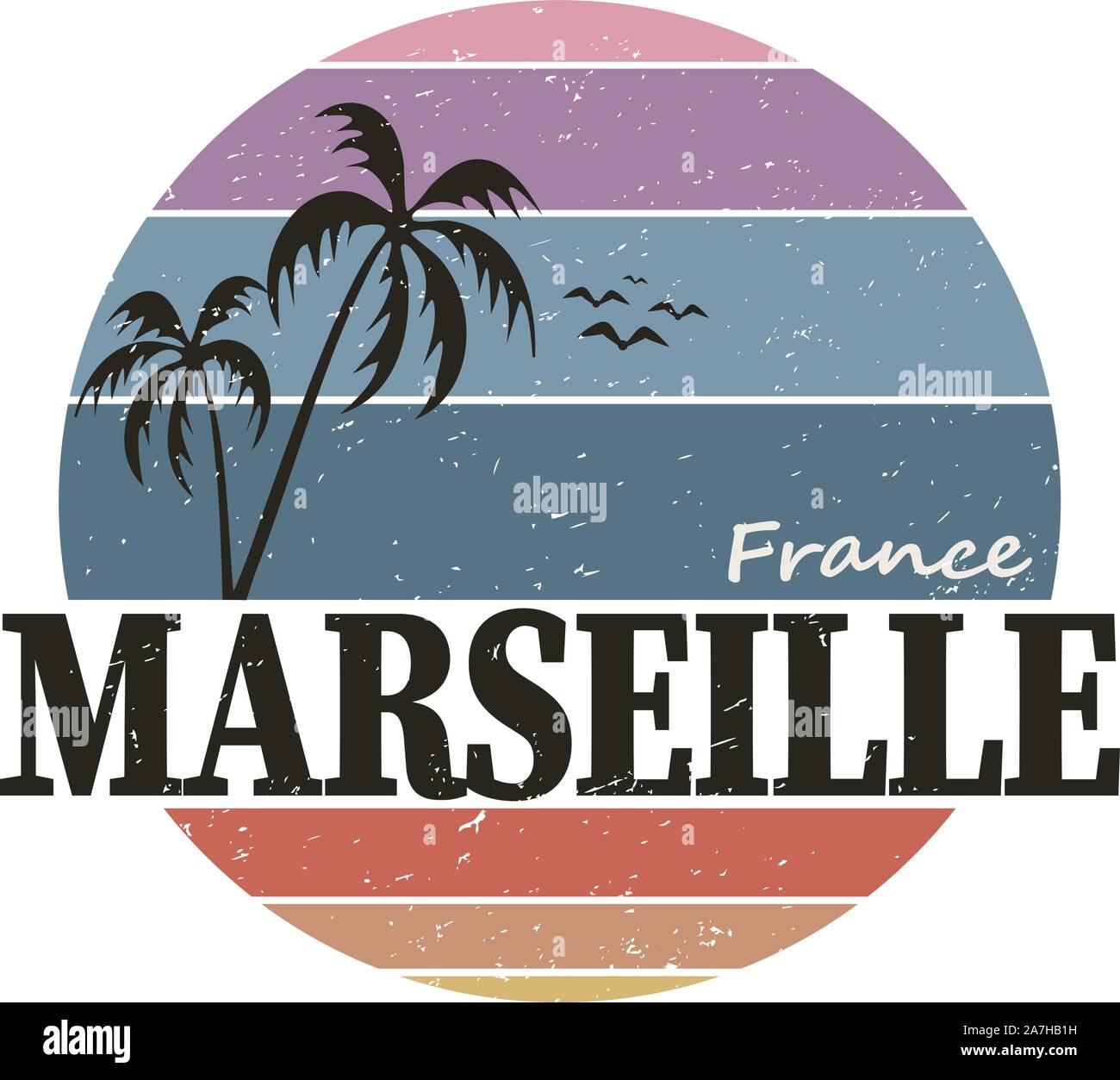 Marseille stamp hi-res stock photography and images - Alamy