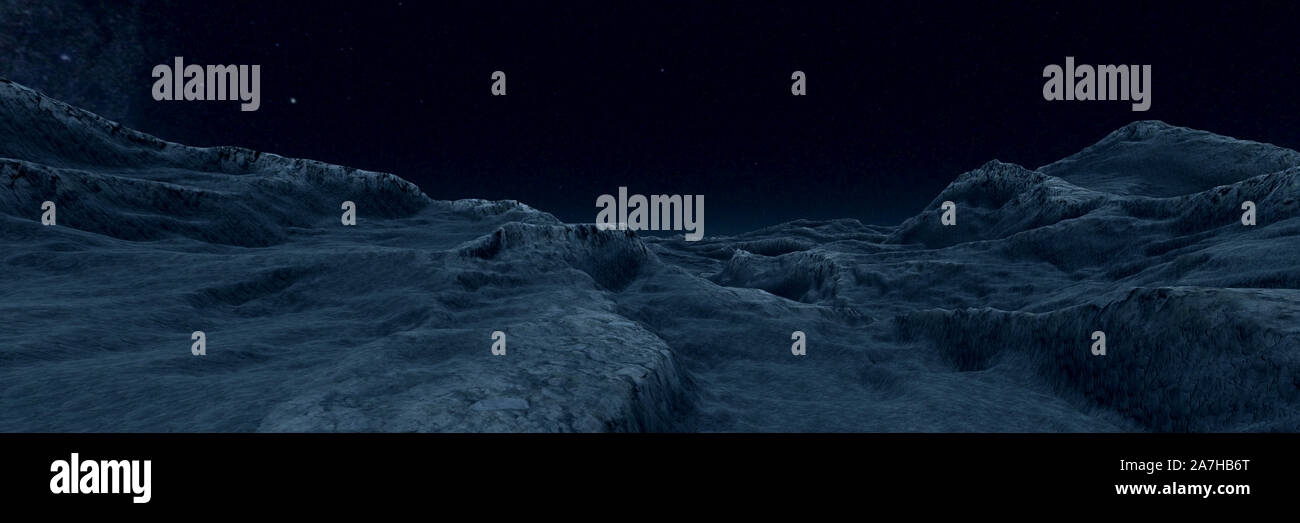 Alien Landscape extremely detailed 3d image of an earth like exoplanet ...