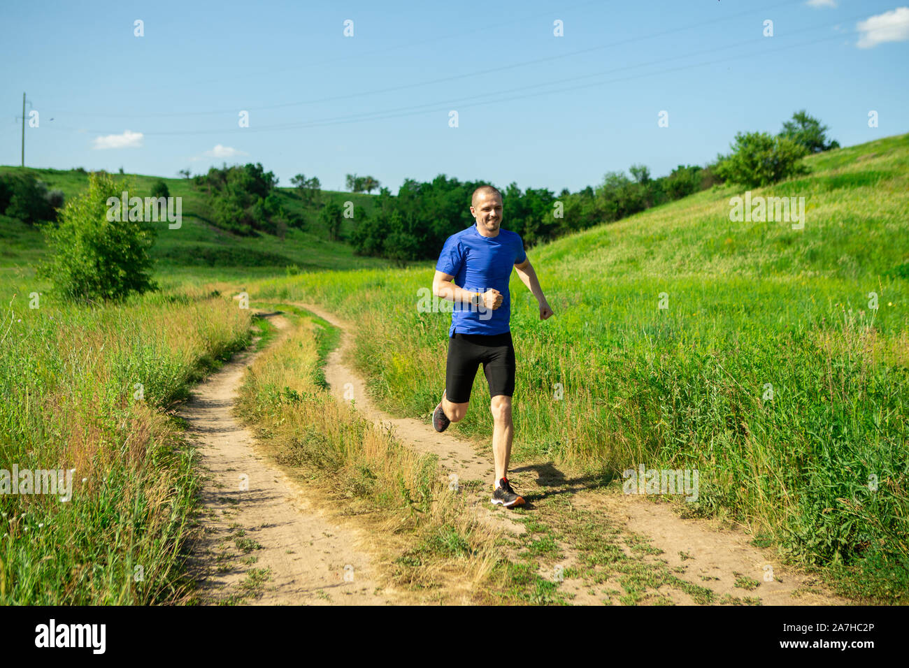 Man runner running hi-res stock photography and images - Alamy