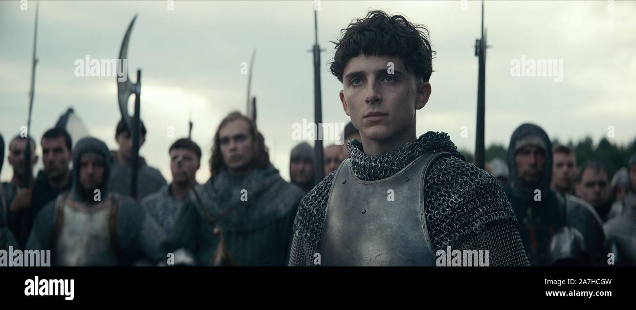 Timothee chalamet the king hi-res stock photography and images - Alamy