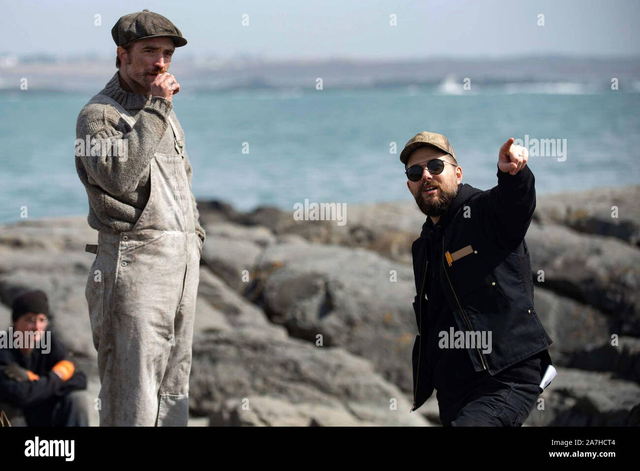 ROBERT PATTINSON and ROBERT EGGERS in THE LIGHTHOUSE (2019), directed ...