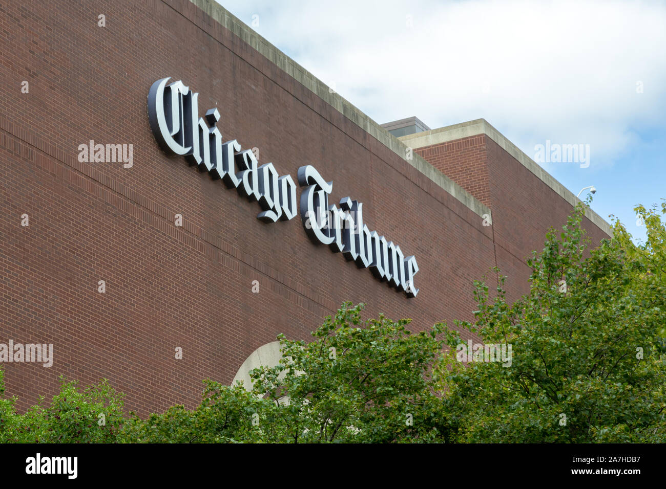 Chicago Tribune building, Chicago, Illinois Stock Photo - Alamy