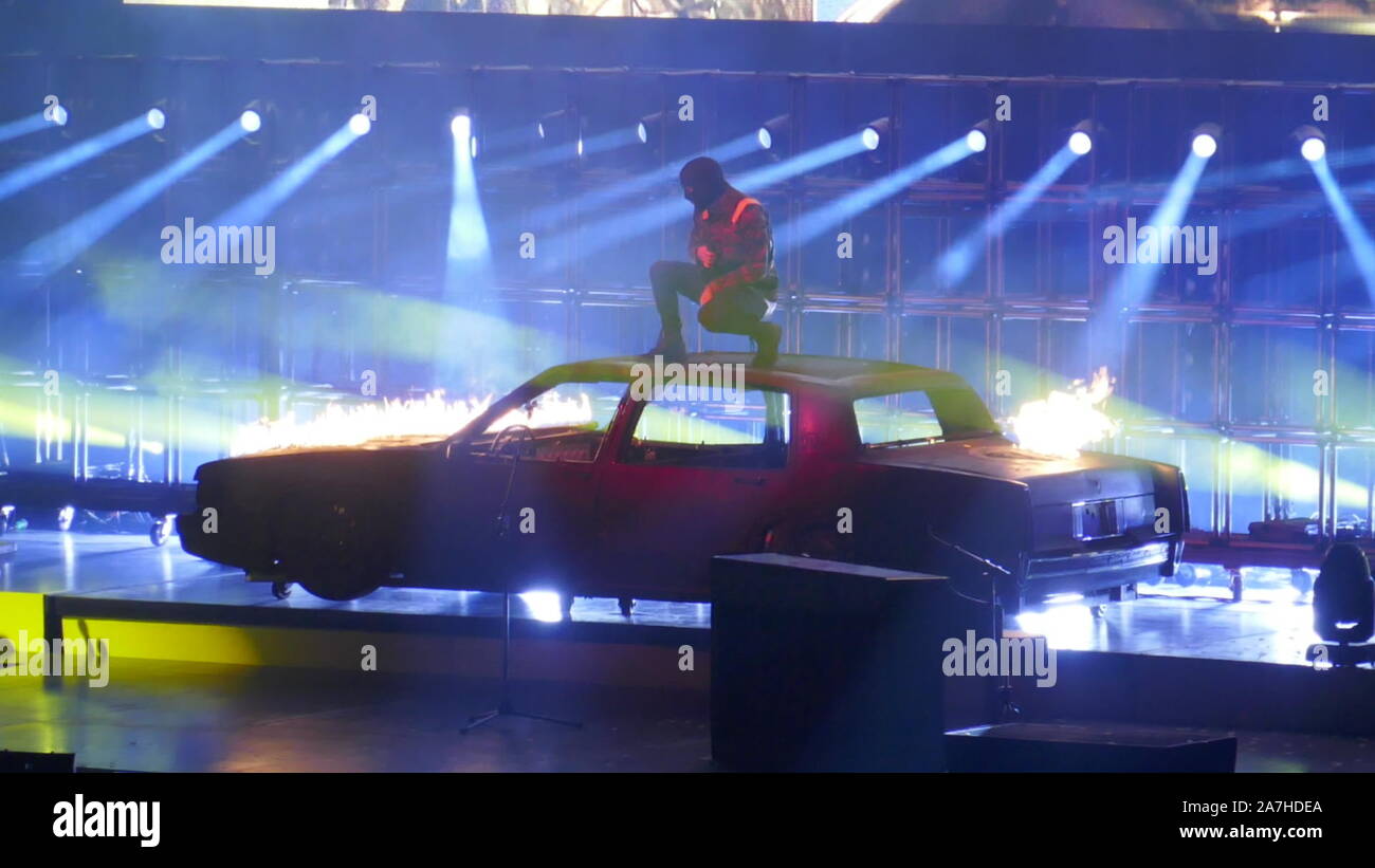 Los Angeles, California, USA 1st November 2019 Musician/singer Tyler ...