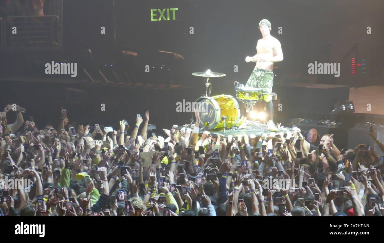 Los Angeles, California, USA 1st November 2019 Musician/singer Josh Dun ...