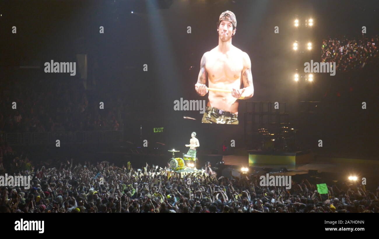 Los Angeles, California, USA 1st November 2019 Musician/singer Josh Dun ...