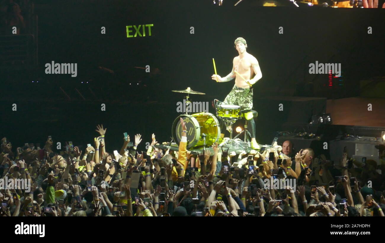 Los Angeles, California, USA 1st November 2019 Musician/singer Josh Dun ...