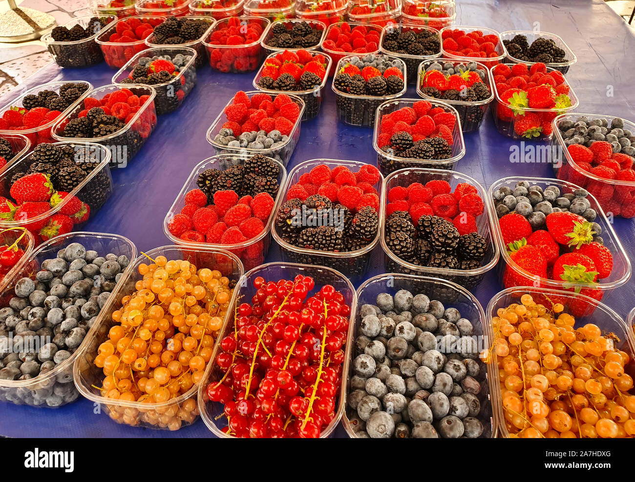 shot of delicious dessert, candies, sweets & fruits Stock Photo - Alamy