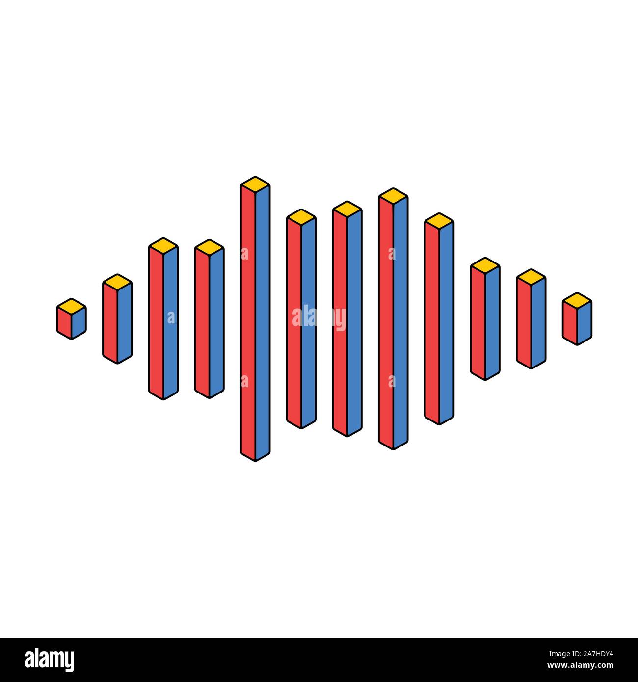 Peak wavelength Stock Vector Images - Alamy