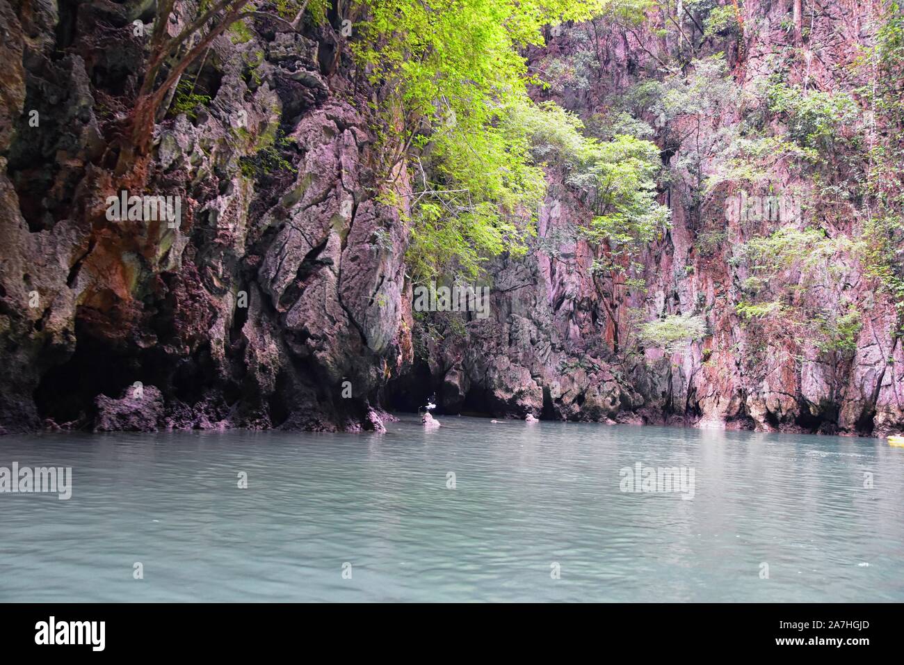 Island, Ocean views near Phuket Thailand with Blues, Turquoise and ...