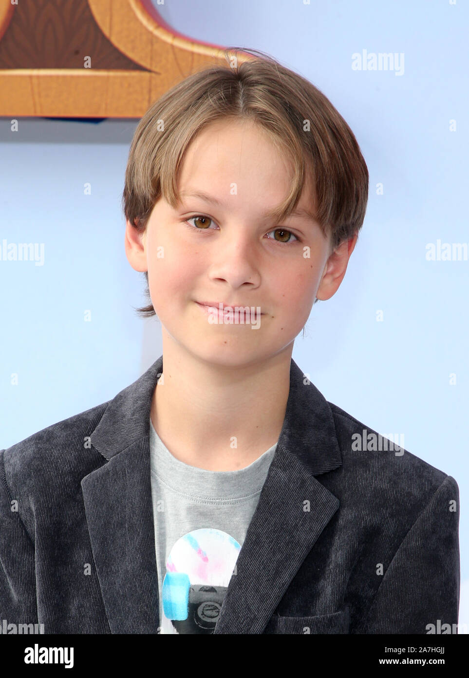 Westwood, California, USA. 2nd Nov 2019. Finn Carr, at Netflix "Klaus ...